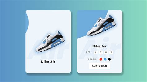 Css Creative Product Card Ui Design E Commerce Card Using Html5