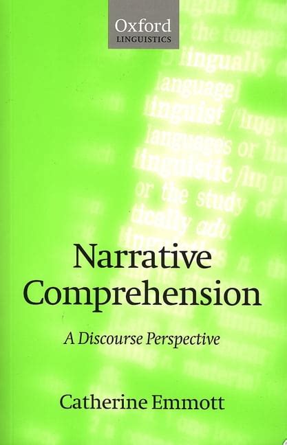 Narrative Comprehension A Discourse Perspective