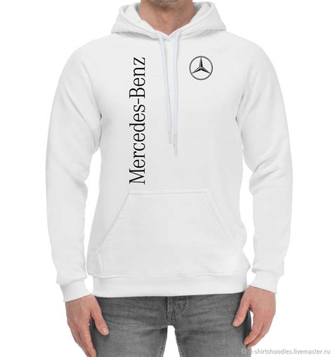 Мужской хлопковый худи Mercedes-Benz в интернет-магазине Ярмарка ...
