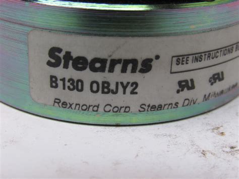 Stearns B 130 0bjy2 Electric Motor Brake 2vdc 7w Bullseye Industrial