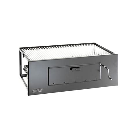 Firemagic Lift A Fire Built In Charcoal Grill Texas Outfitters