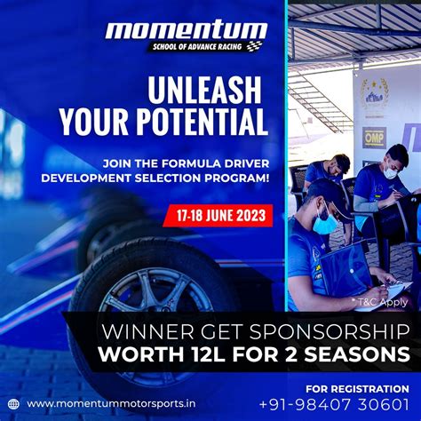 Driver Development Program Momentum Motorsports