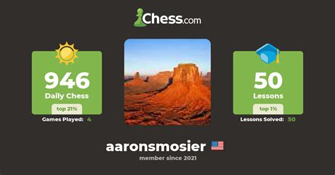 Aaron Mosier Aaronsmosier Chess Profile