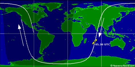 1 Example Of One Terra Satellite Orbit Track Taken On 15 March 2015