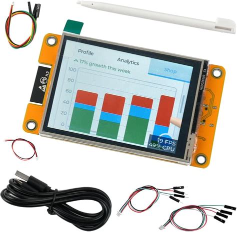 Aitrip 2pack 24 Inch Esp32 Display Tft Lcd Module Esp32