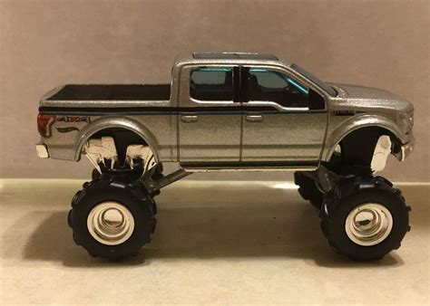 Lifted Ford F150 4x4 Truck Hot Wheels 164 Diecast Mud Off Road Farm