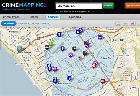 New Lapd Crime Map Includes Mar Vista Venice Ca Patch