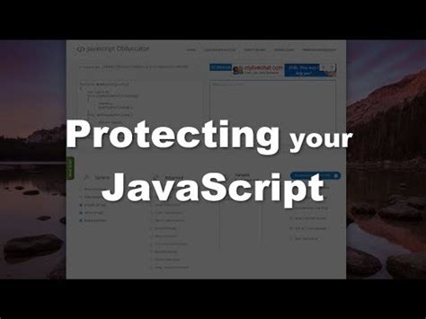 JavaScript Obfuscator - Protecting your Code - YouTube