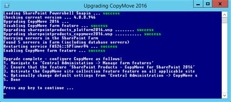 Upgrading Copymove