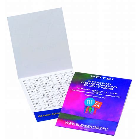 Sudoku Booklet Show Your Logo