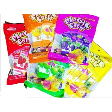 Magic Chew Candy 24pcs 5 Flavors Assorted Lazada Ph