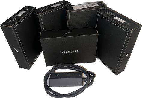 5 Pack Starlink Ethernet Adapter For Wired External Network