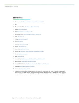 Building A High Performance Reactive Microservices Architecture PDF