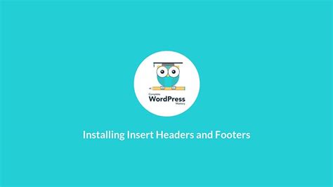 Video 22 Installing Insert Headers And Footers Varun Sood