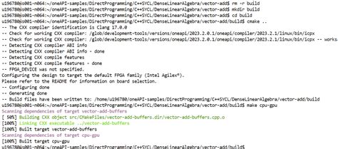 Solved Compiling Oneapi Vectoradd On Intel Devcloud Intel Community