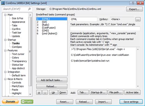 Running Coldfusionrailo On The Command Line With Conemu • Thecrumb