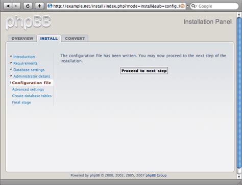 Cherokee Web Server Cookbook Setting Up Phpbb Cherokee Documentation