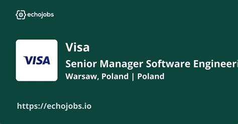 Hiring Senior Manager Software Engineering Backend Warsaw Poland Poland Java Spring Docker