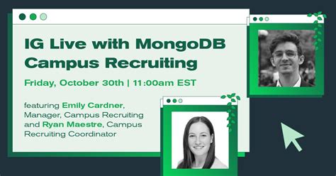Mongodb On Linkedin Interested In Interning With Mongodb Join Our Campus Recruiting Team Live