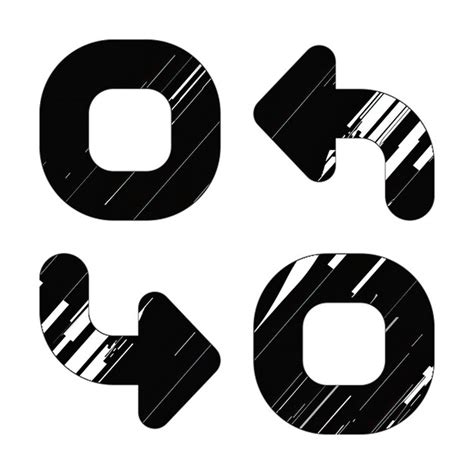 Premium Photo Replace Icon Black And White Diagonal Texture