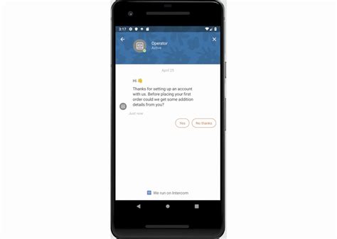 Introducing Custom Bots For Mobile The Intercom Blog