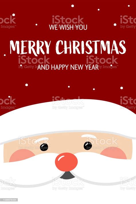 귀여운 산타 클로스 크리스마스 인사말 카드 벡터 일러스트 레이 션 겨울에 대한 스톡 벡터 아트 및 기타 이미지 겨울 계절 공휴일 Istock