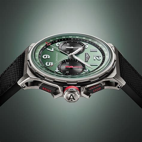 Angelus Chronodate Titanium Green Chronopassion
