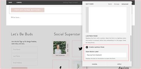 How To Create A Pop Up Form On Squarespace — June Mango Design