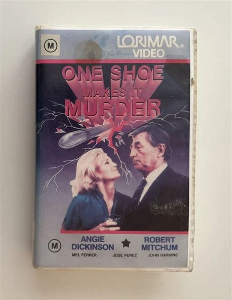 One Shoe Makes It Murder Vhs Sundowner Video Rental Tape Angie