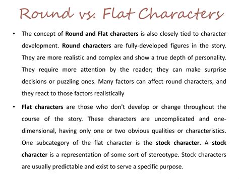 Characters And Plot Pptx