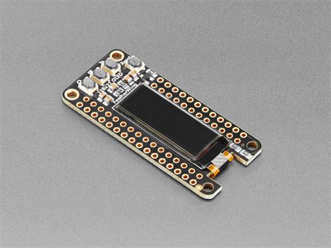 Adafruit Featherwing Oled 128x32 Oled Add On For Feather Id 2900 Adafruit Industries