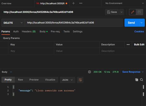O Metodo Listar Livro Por Id E O Delete Não Funciona Nodejs Api