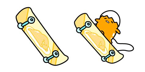 Gudetama Skater Cursor Custom Cursor