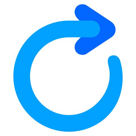 Refresh Arrow Generic Blue Icon