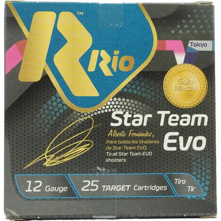 Rio Star Team Evo 28 Hv 12 Gauge 2 34 1 Oz 8 Shot Black Basin