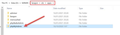 cara menambahkan atau install phpmyadmin pada laragon di komputer lokal