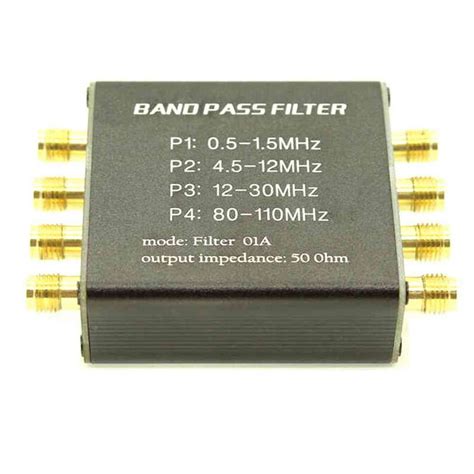 Malachite Radio Pre Filter Bpf Bandpass Filter 50 Ohm Sma Socket