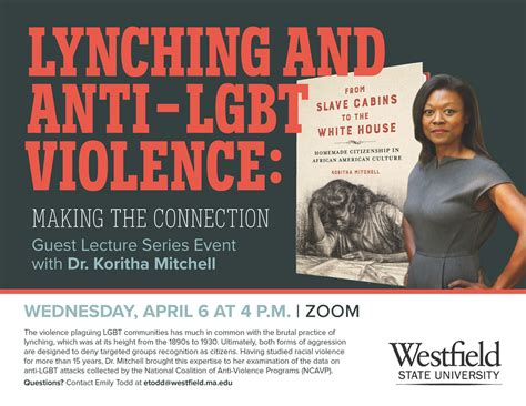 Lynching And Anti Lgbt Violence A Lecture By Dr Koritha Mitchell A