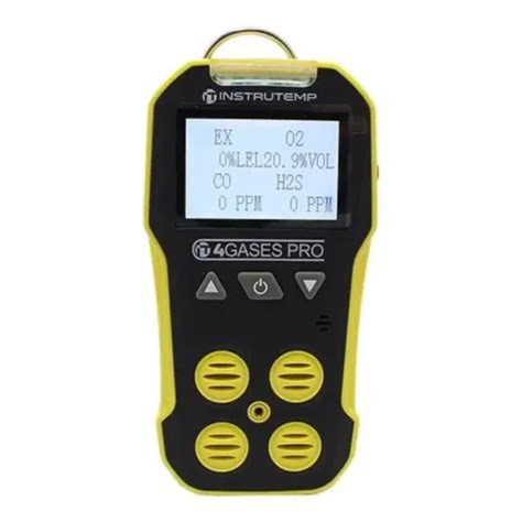 Detector De 4 Gases Portátil O2 Co H2s Lel
