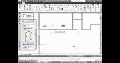 Autocad Architecture Tutorial 0215 Öffnungen Youtube