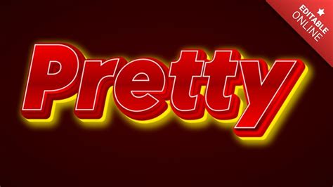 Pretty Text Effect Generator