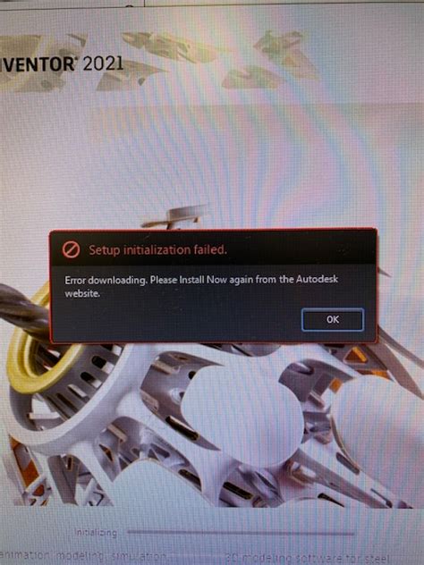 Inventor Installation Error Autodesk Community Inventor Installation Error Autodesk Community