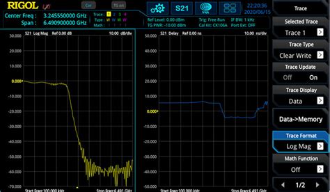 Rigol Rsa5065n 6 5 Ghz Real Time Spectrum Analyzer With Vector Network Analysis Tequipment