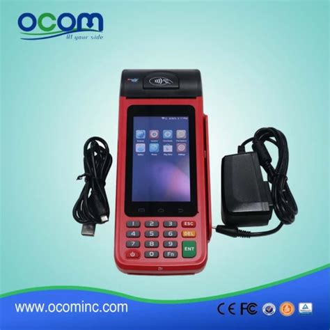 Mobile GPRS POS Terminal RFID POS Terminal For Loyalty Program System