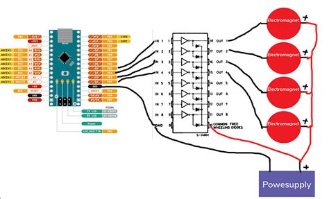 Driving Multiple Electromagnets General Electronics Arduino Forum