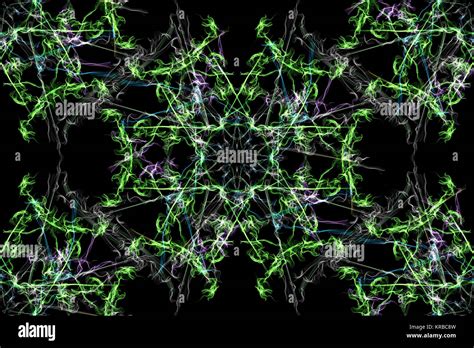 Digital Abstract Background Tile Seamless Pattern Silk Symmetry Seamless Pattern Series Stock