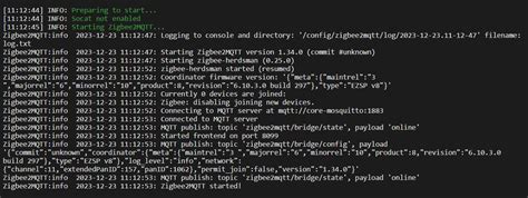 zigbee2mqtt fehler error srsp sys ping after 6000ms add ons