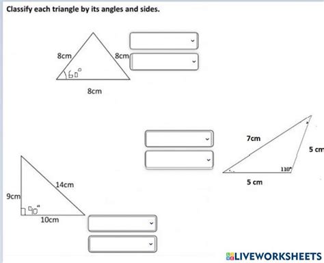 Classifying Triangles Worksheet Grade 5 Classifying Triangles