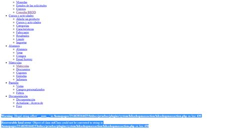 Hikashop Object Of Class Stdclass Could Not Be Converted To String