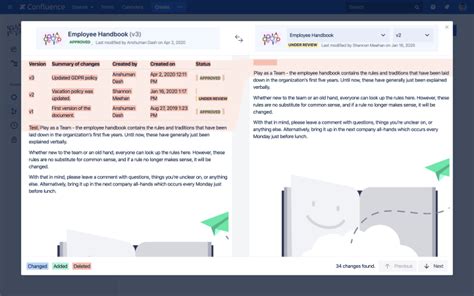Scroll Documents For Confluence Version History Atlassian Marketplace